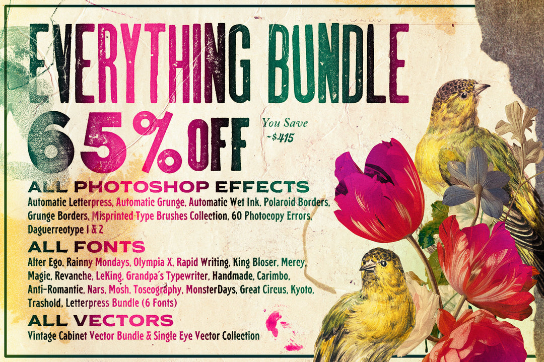 The Everything Bundle – Misprinted Type